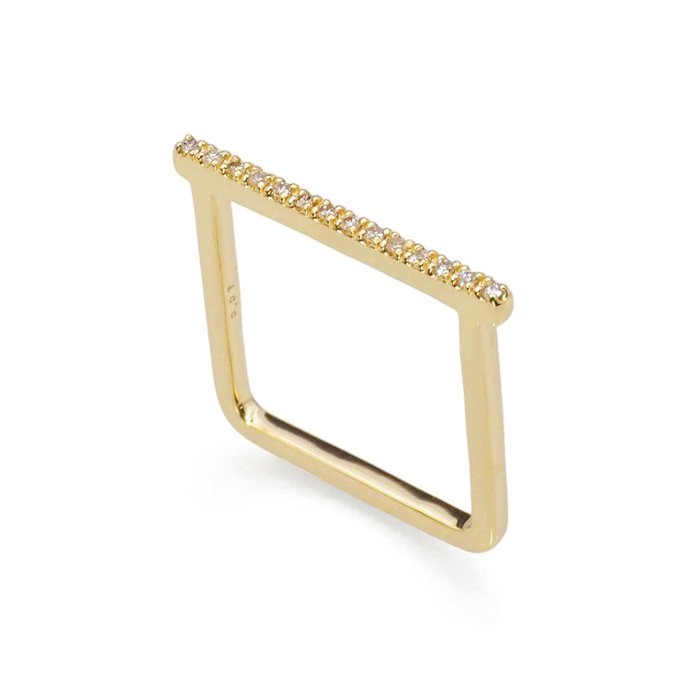 Diamond Bar Ring | Diamond Collective