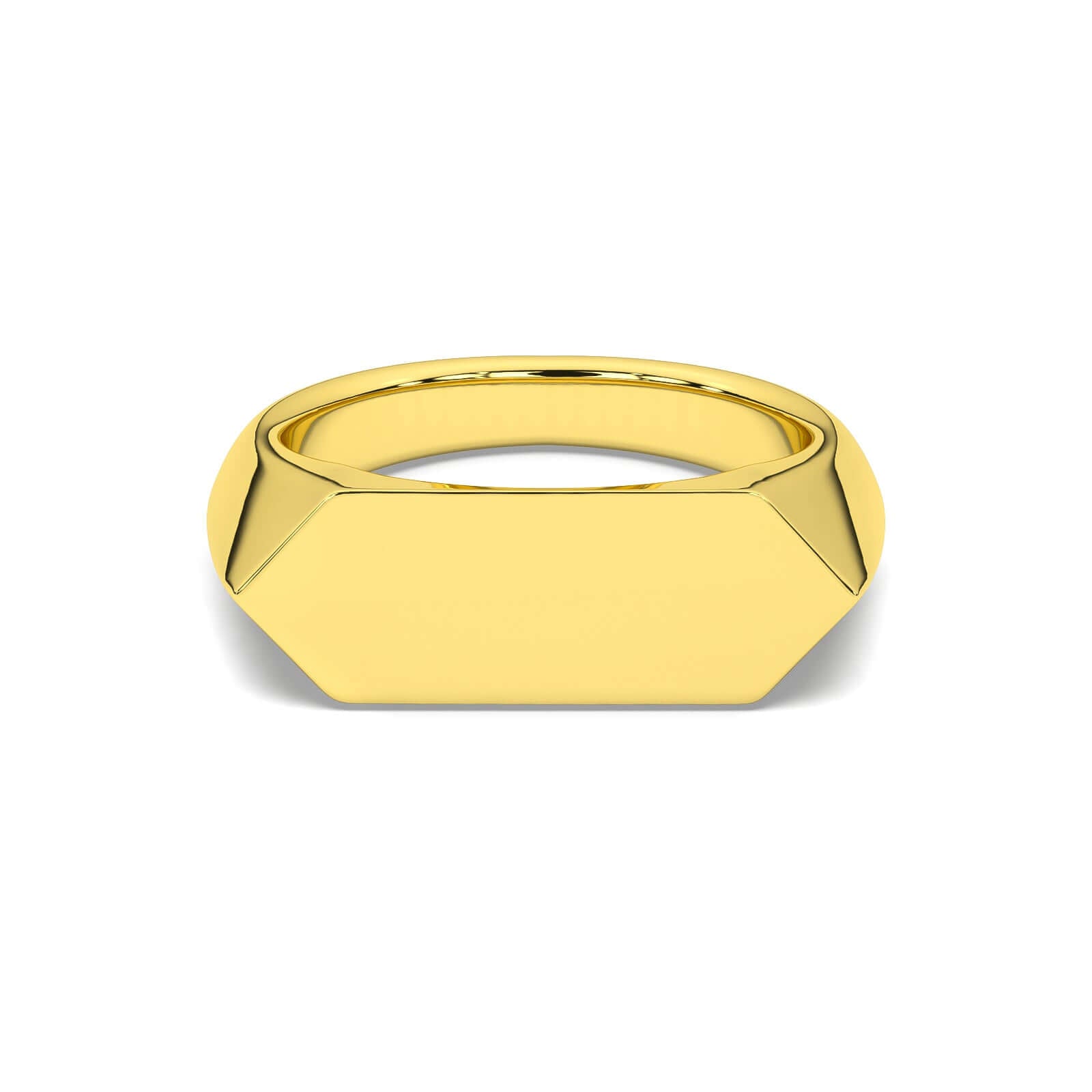 Hex Signet Ring - Enhance Your Style Today